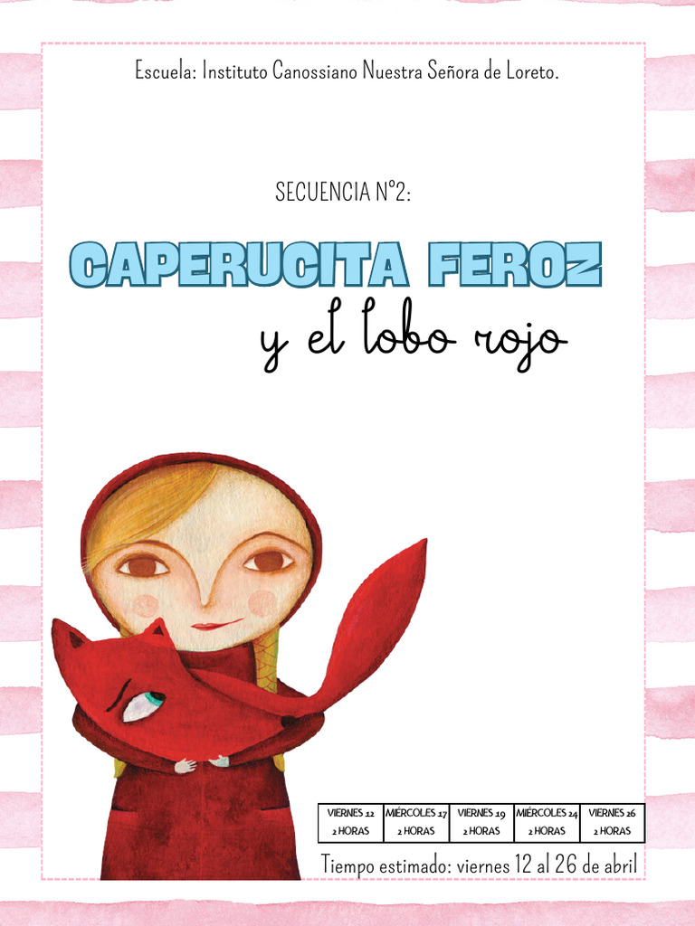 Secuencia N°2 - 20240525 - 183209 - 0000 | PDF | Caperucita Roja