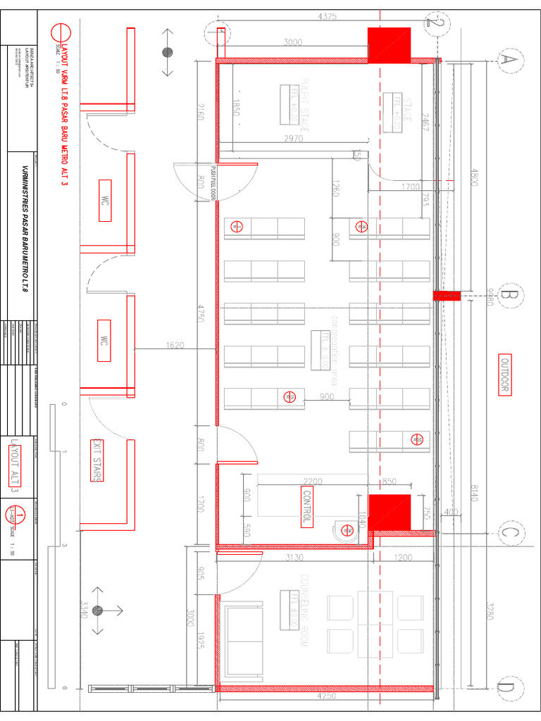 VJRM Church Pasar Baru LAYOUT ALT 3 | PDF
