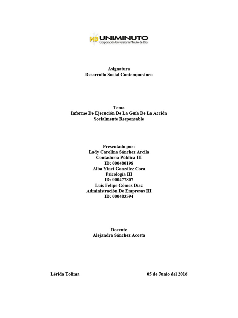 Informe de La Ejecucion de La Guia Act.7 | PDF | Residuos