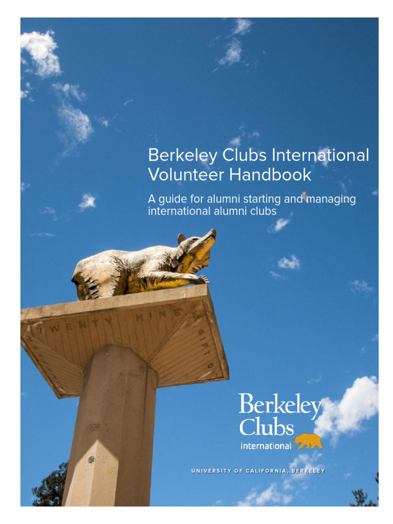 Berkeley International Alumni Club Guide | PDF | We Chat | Social Media