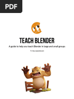 Blender 3D Beginner to Advanced Guide | PDF | Blender (Software) | 3 D ...