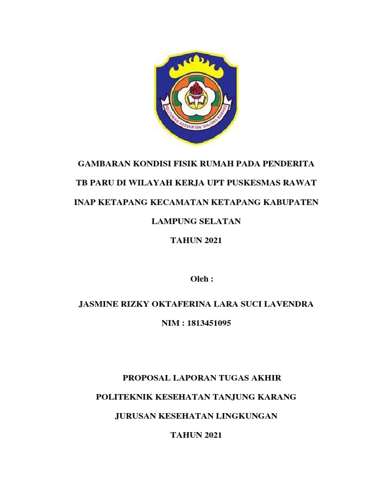 Proposal LTA Jasmine Rizky | PDF
