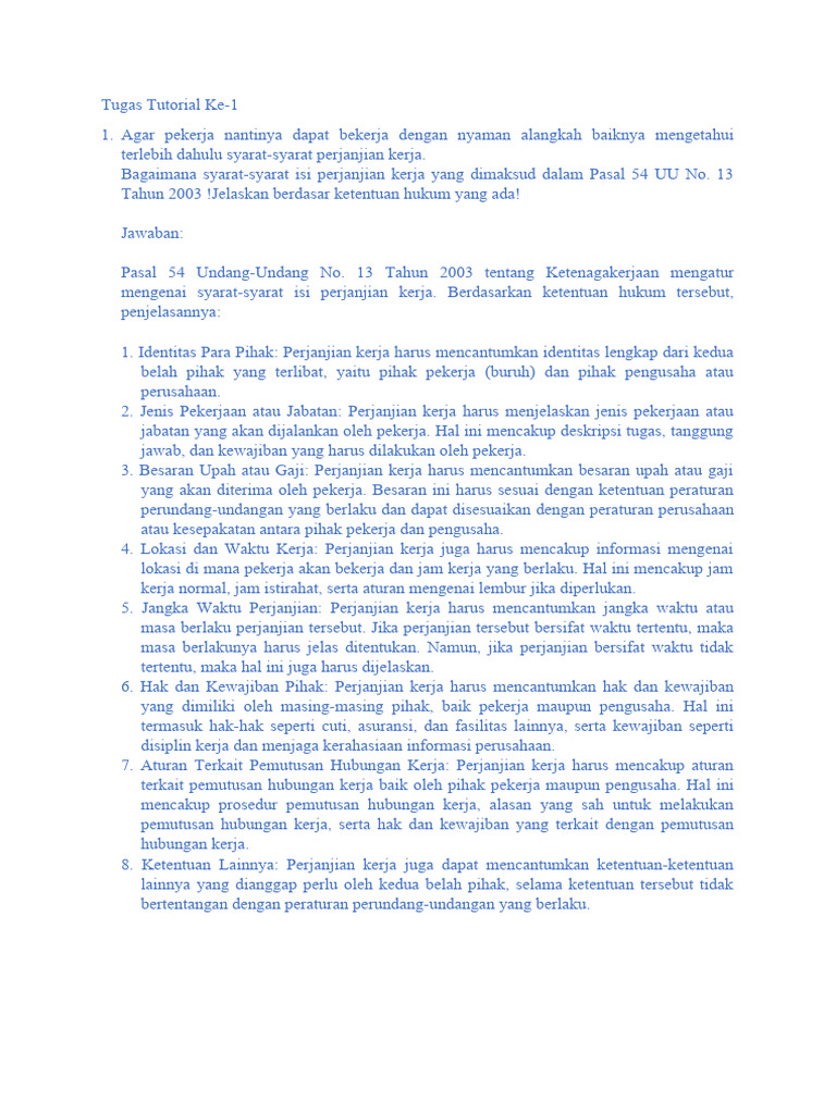 Tugas 2 Hukum Lingkungan HKUM4210 Ahmad Labiib | PDF