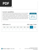 WIOA ABE ESL EFLs CASAS Score Ranges | PDF | English As A Second Or ...