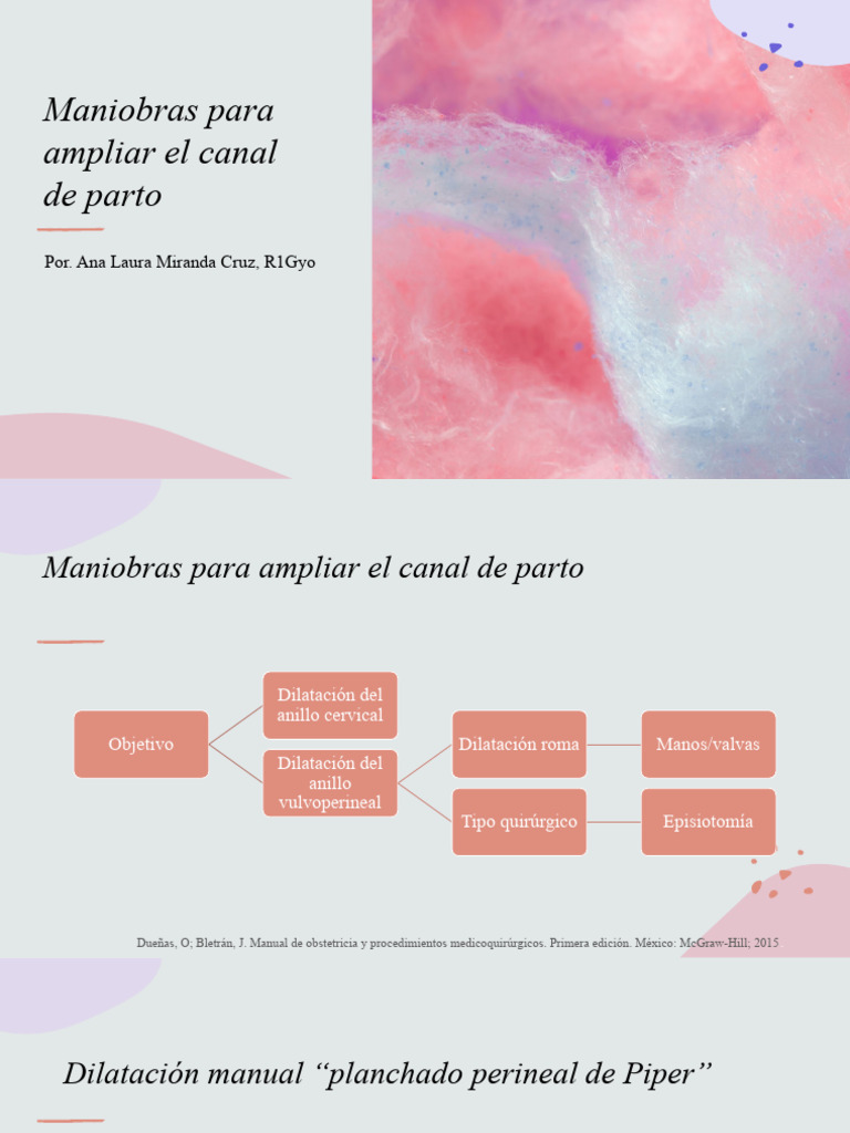 Maniobras Para Ampliar El Canal de Parto | Descargar gratis PDF ...