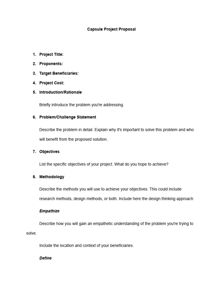 Capstone Template | Download Free PDF | Prototype | Green Building