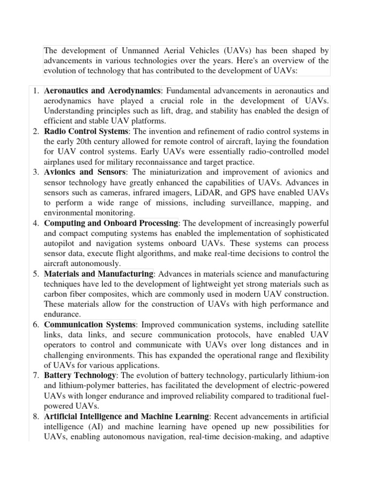 Uav Notes Unit-2 | PDF | Unmanned Aerial Vehicle | Flight
