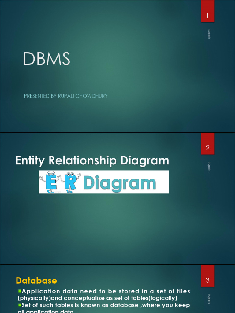 2.entity Relationship Diagram | PDF | Relational Database | Databases