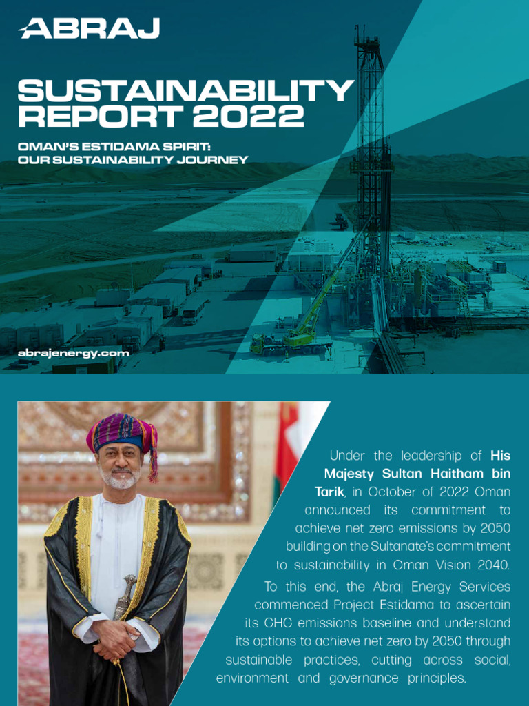 Abraj Sustainability Report 2023 | PDF | Sustainability | Economies