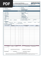 DSWD General Intake Sheet Form | PDF | Social Policy