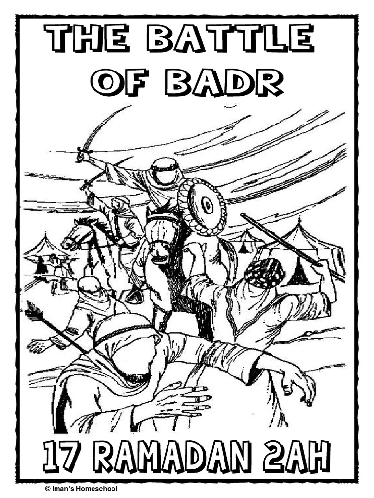 Battle of Badr Lapbook | PDF | Islamic Texts | Abrahamic Religions