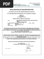 Declaration of Asbestos-Free Products: Manufacturer / Supplier | PDF ...