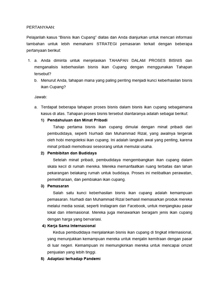 Ekma 4475 Pemasaran Strategik | PDF