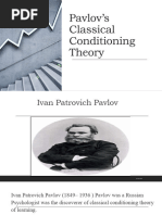 Classical Conditioning: Pavlov & Watson | PDF | Classical Conditioning ...