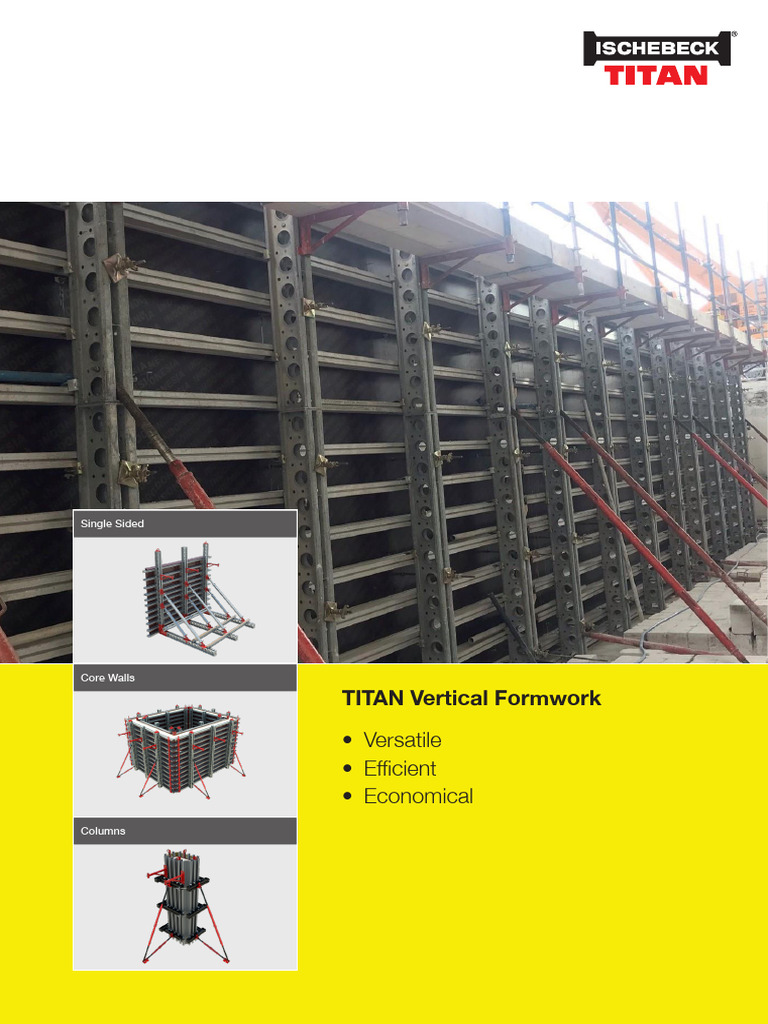 TITAN Vertical Formwork | PDF | Beam (Structure) | Building Engineering