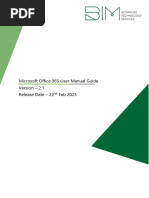 Microsoft Office 365 User Guide The Complete Step by Step Manual For ...