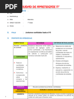 1º E3 Sesion D1 Com Escribimos Los Nombres de Mi Familia La Mayuscula | PDF | Evaluación ...