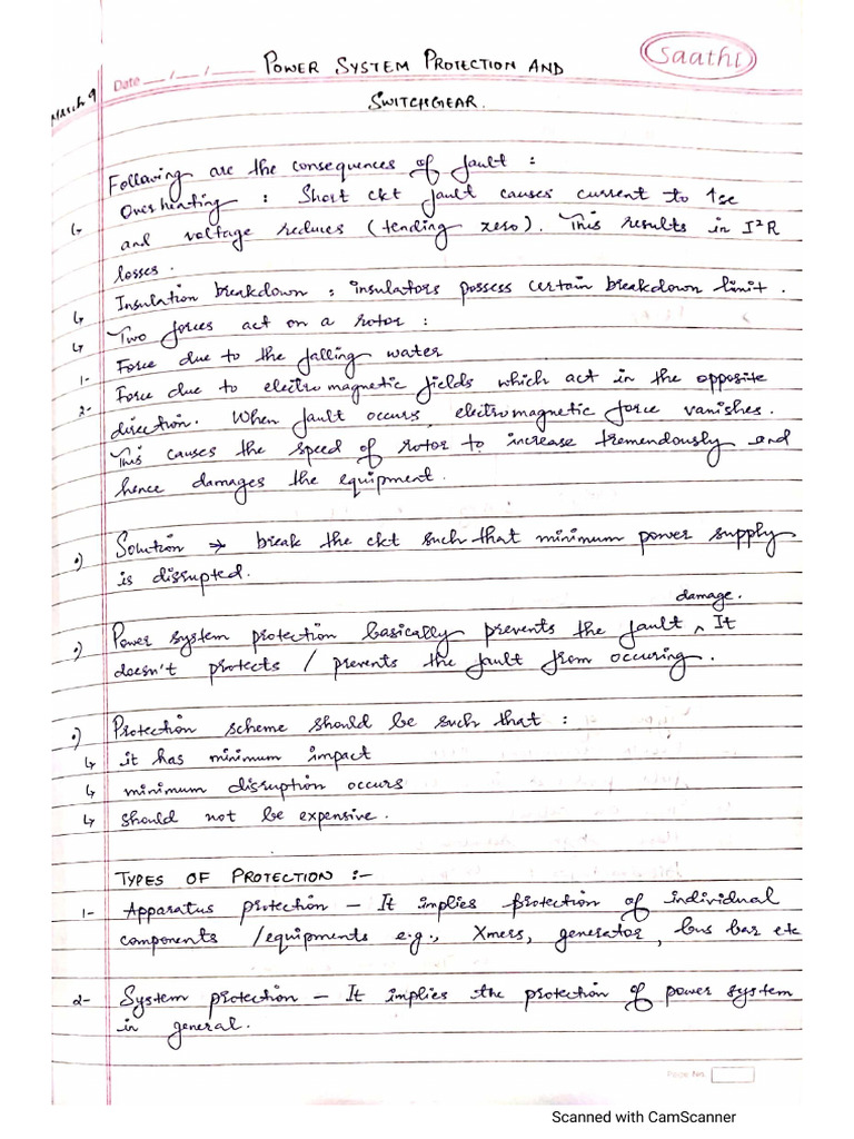 Power System Protection | PDF