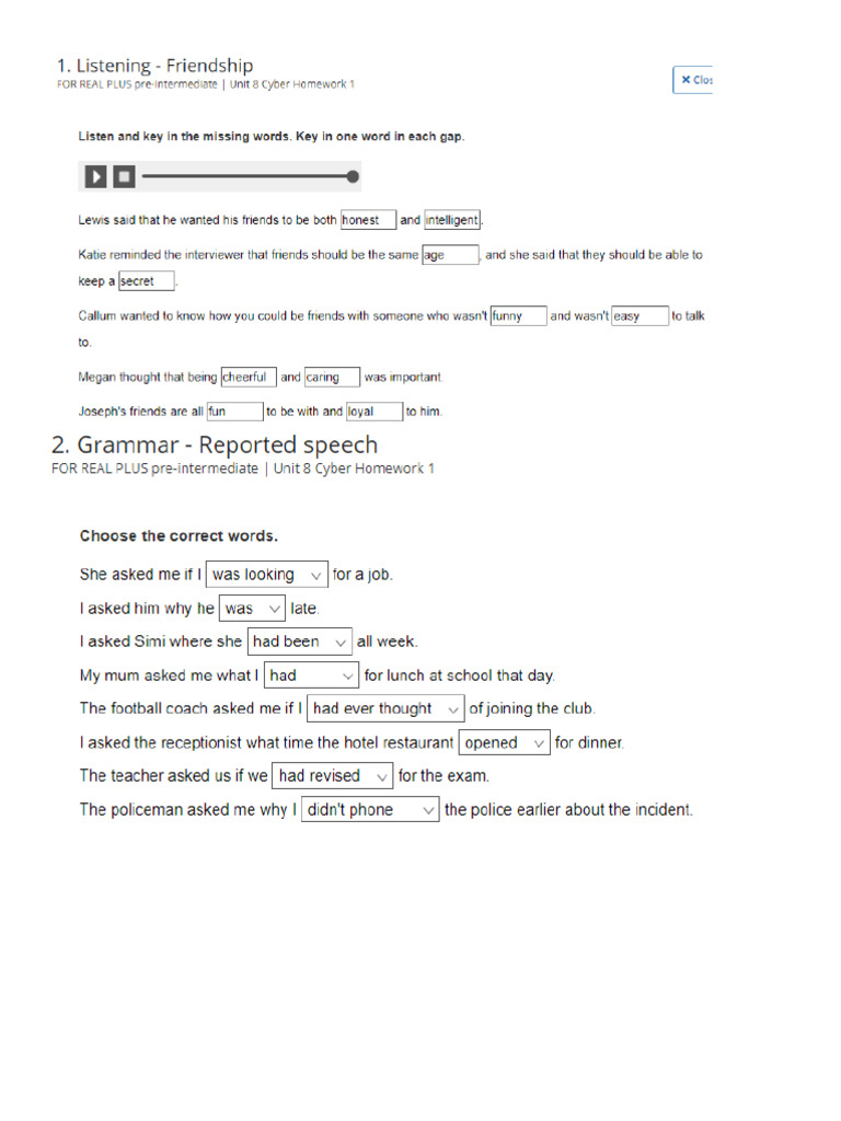 Unit 8-Homework 1 | PDF