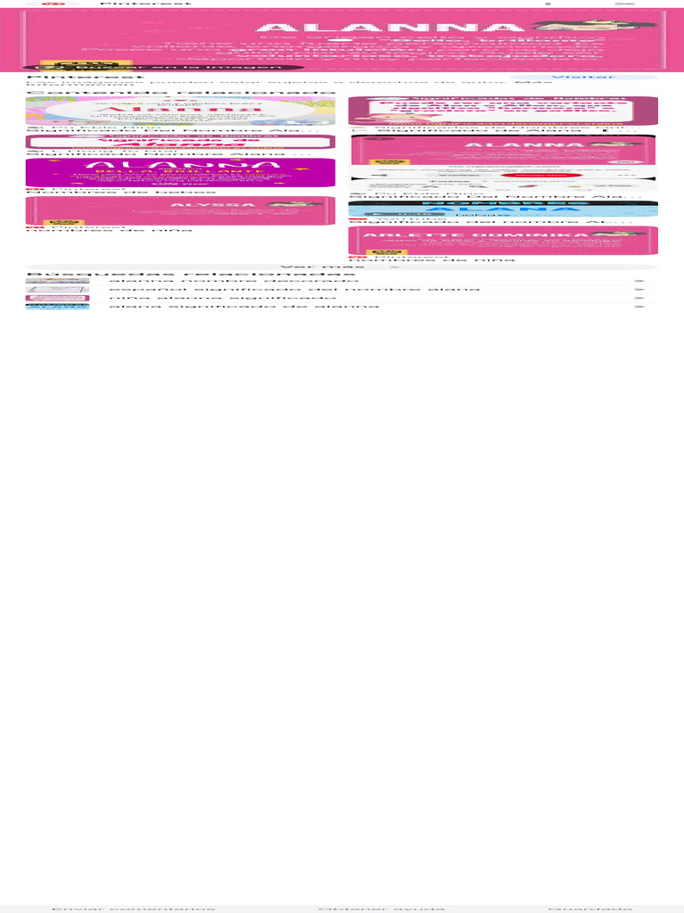 Significado de Alana en La Biblia - Búsqueda de Google | PDF | Artes ...