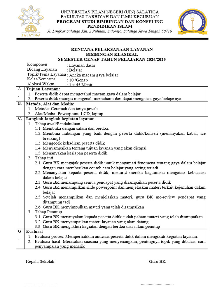 RPL Klasikal Belajar | PDF