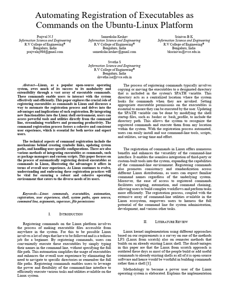 Command Automation | Download Free PDF | Computer File | Linux