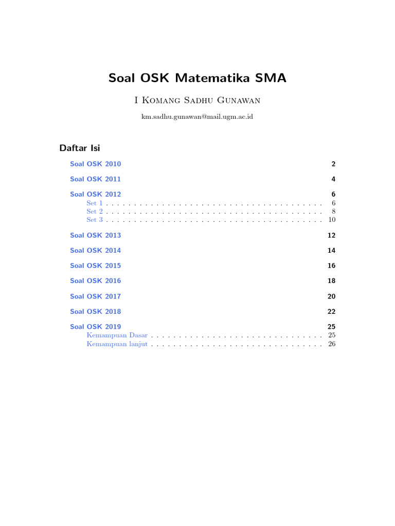 OSK Math-2 | PDF | Metode & Bahan Ajar
