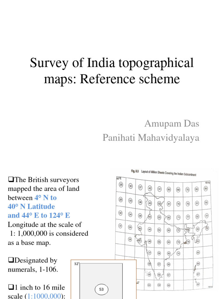 Topo Sheet | PDF | Navigation | Surveying