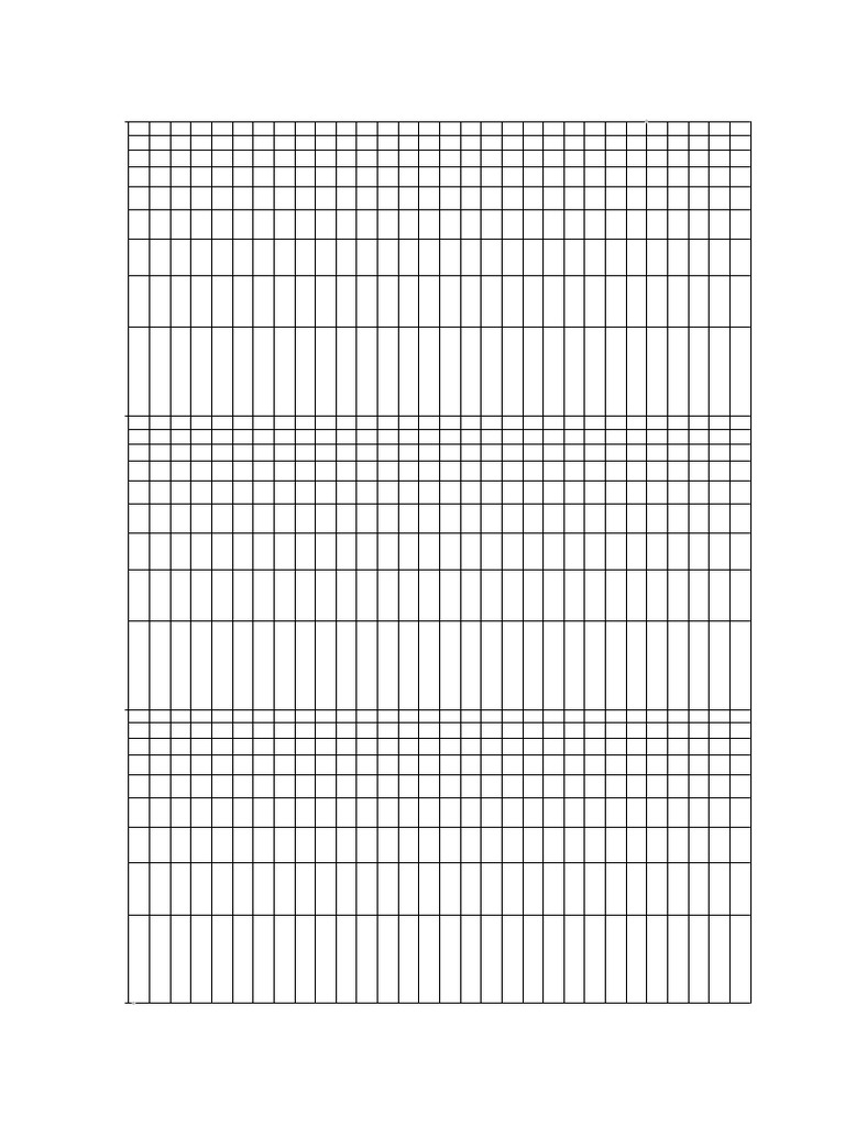 Semi Log-Scale Graph (Empty) | PDF