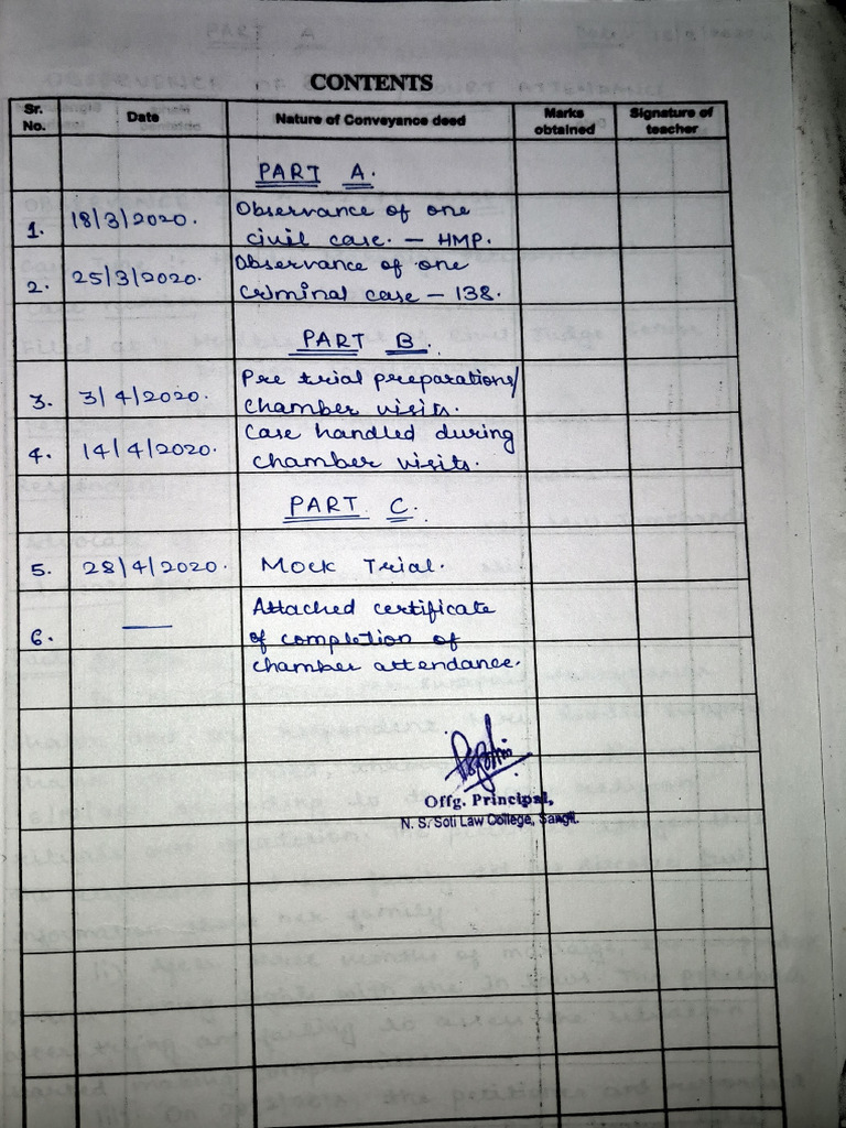 Moot Court Case Diary Sample | PDF