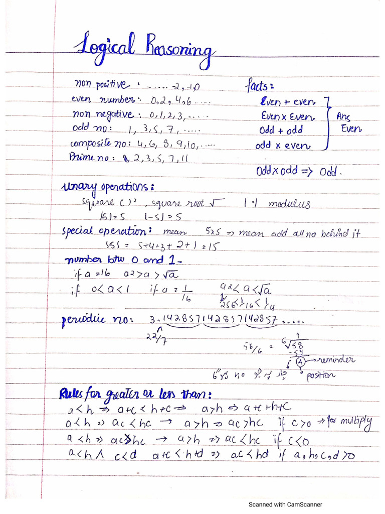 Logical Reasoning | PDF