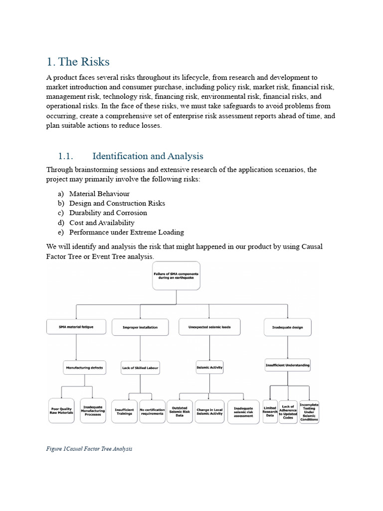 The Risks | PDF | Risk | Reliability Engineering