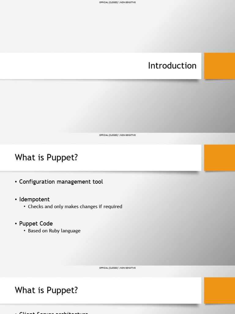 Puppet Code Review | PDF | Parameter (Computer Programming) | Variable (Computer Science)