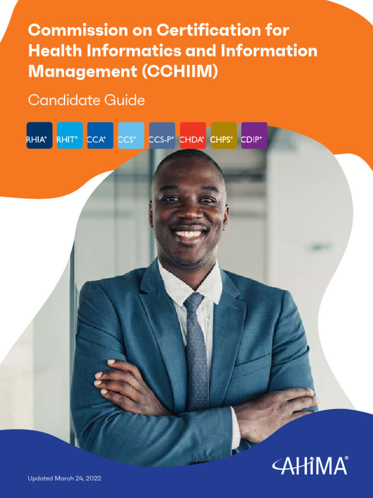 AHIMA Certification Candidate Guide 2022 | PDF | Health Informatics ...
