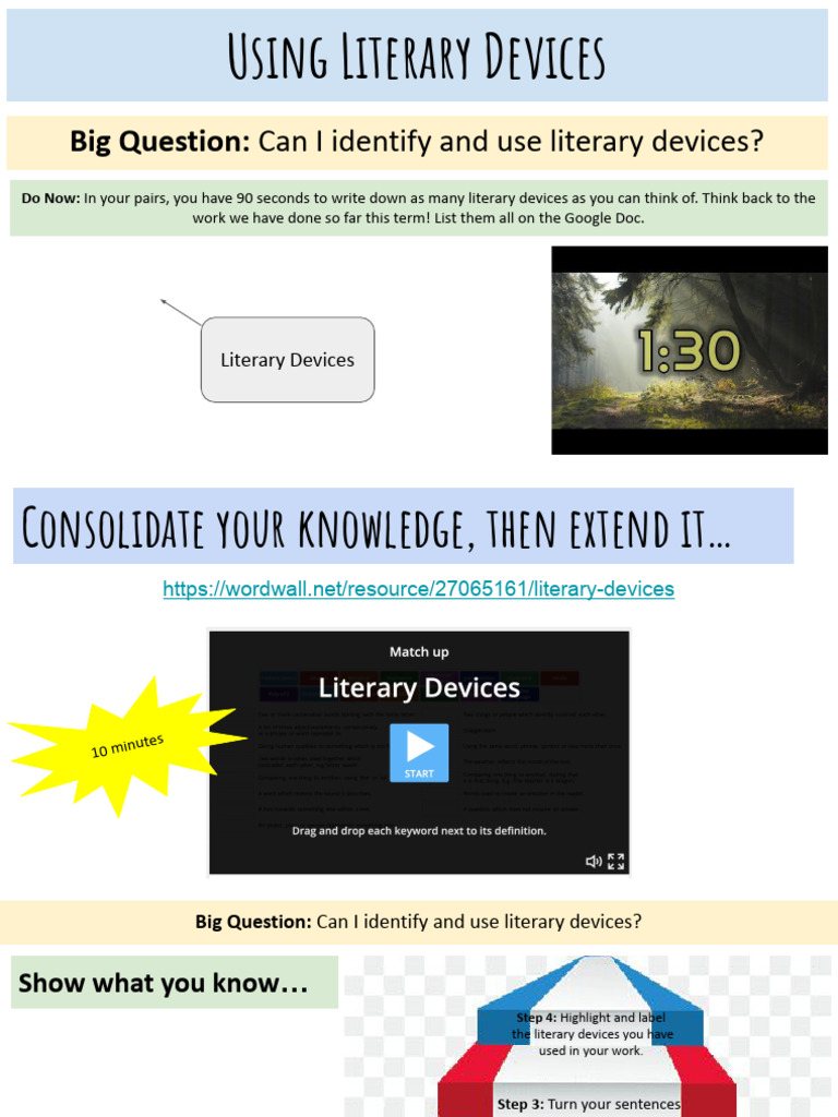 L.2 Literary Devices | PDF