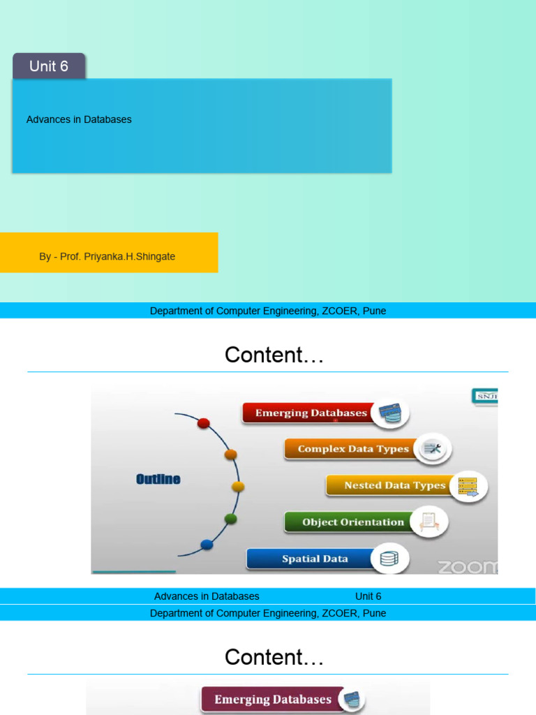 Unit 6 | PDF | Databases | Relational Database Unit 6 | PDF | Databases | Relational Database
