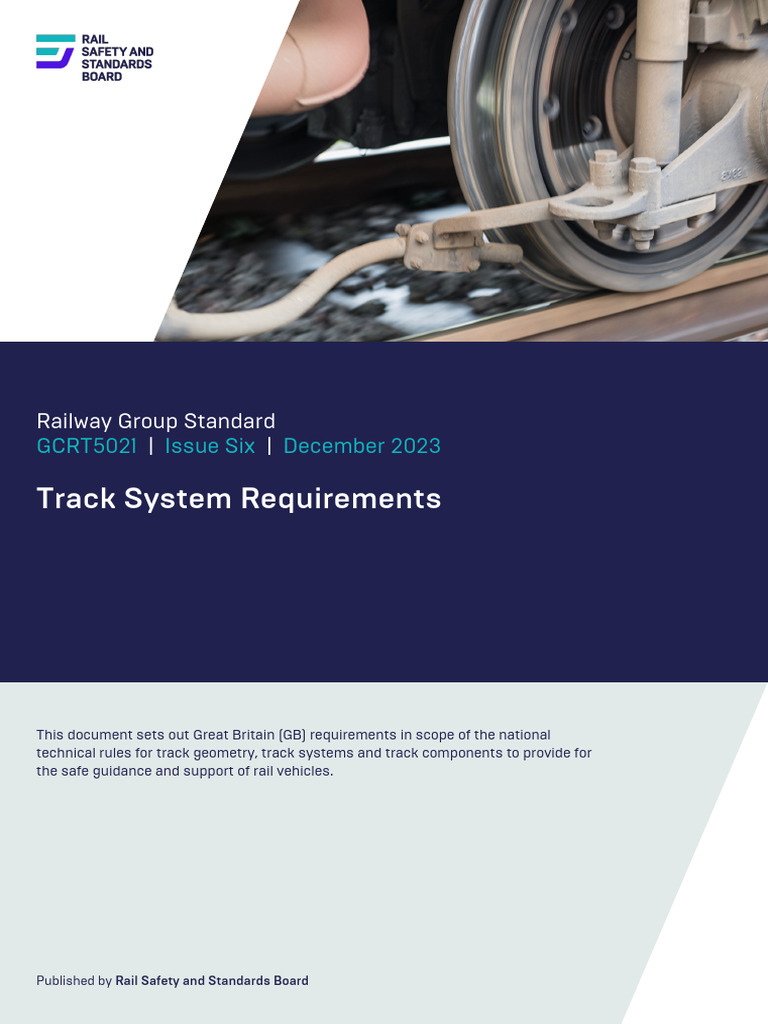 GCRT5021-Iss-6 (1) Track System Requirments | PDF | Rail Infrastructure ...