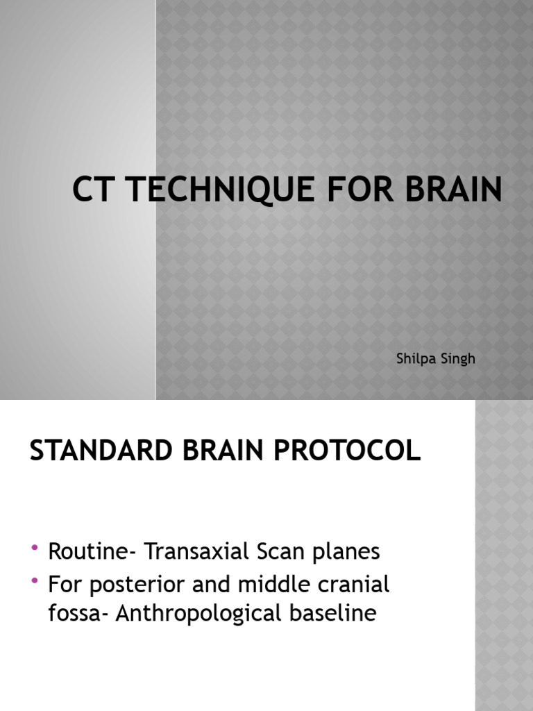 CT Head | PDF