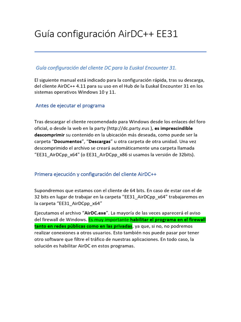 Guia Configuracion PDF | PDF | Red mundial | Internet y web