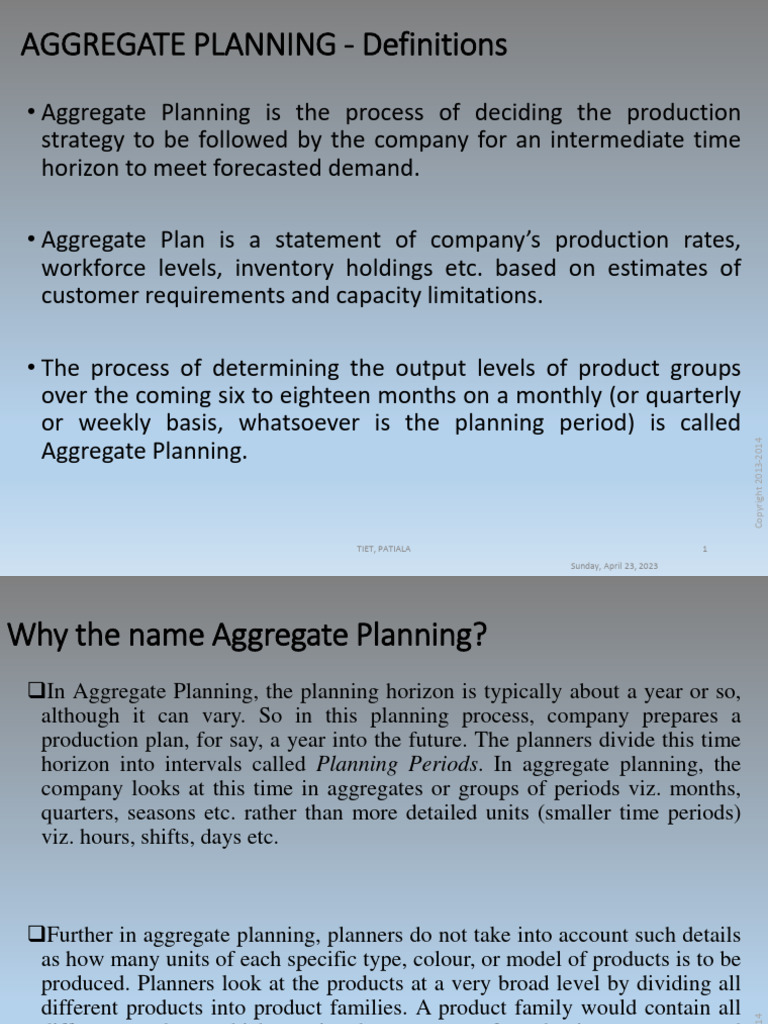 Session 19-22 - AP - Part 2 | PDF | Overtime | Demand