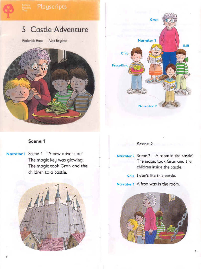 Oxford Reading Tree Stage 5 Playscripts 5 Castle Adventure (Rod Hunt ...