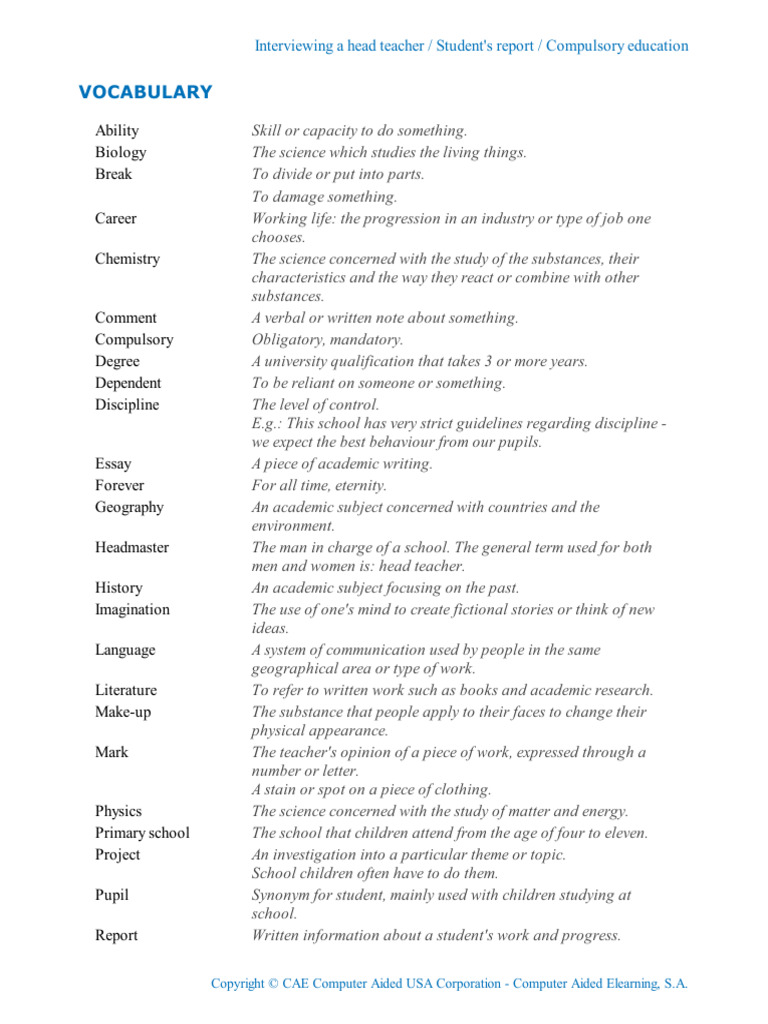 Unit 21 b2 | PDF | Subject (Grammar) | Verb