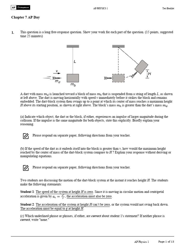 Dart-Block Collision Experiment Analysis | PDF | Momentum | Collision