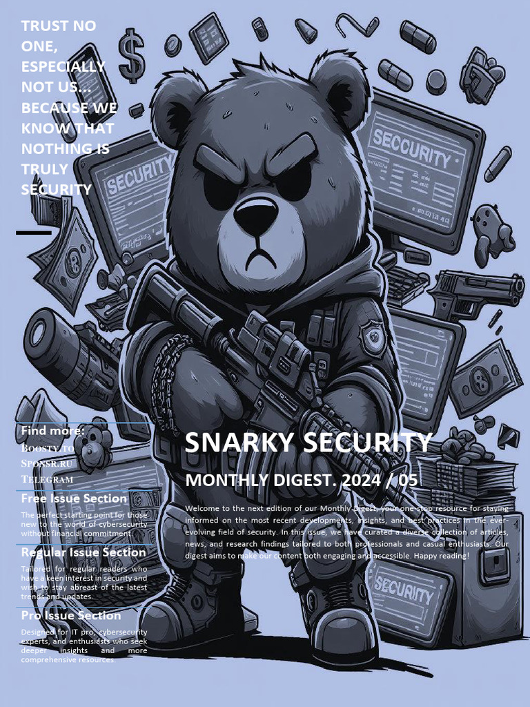 Snarky Security. Digest. 2024-05 | PDF | Computer Security | Security