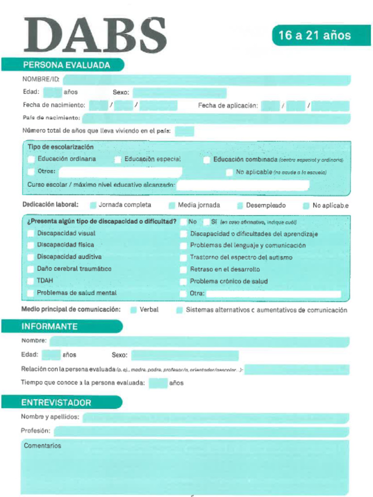 Dabs de 16 A 21 | PDF
