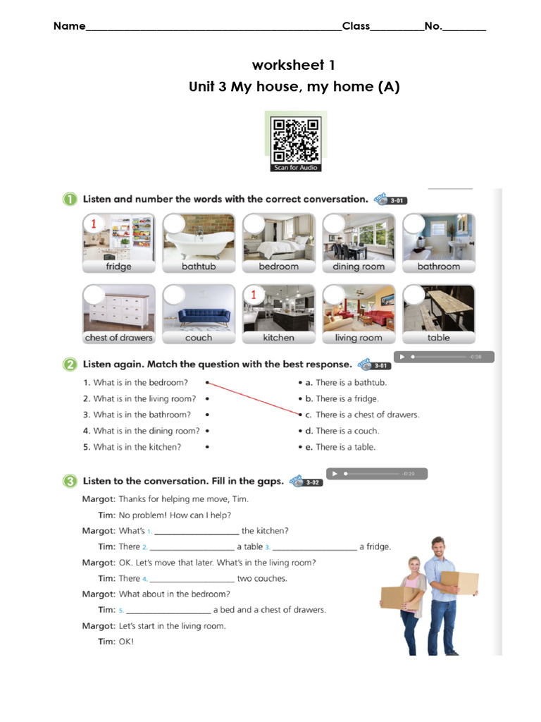Workbook Unit3 - 1 | PDF