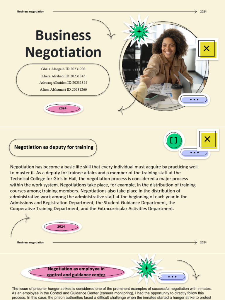 Negotiation | PDF | Negotiation | Mergers And Acquisitions