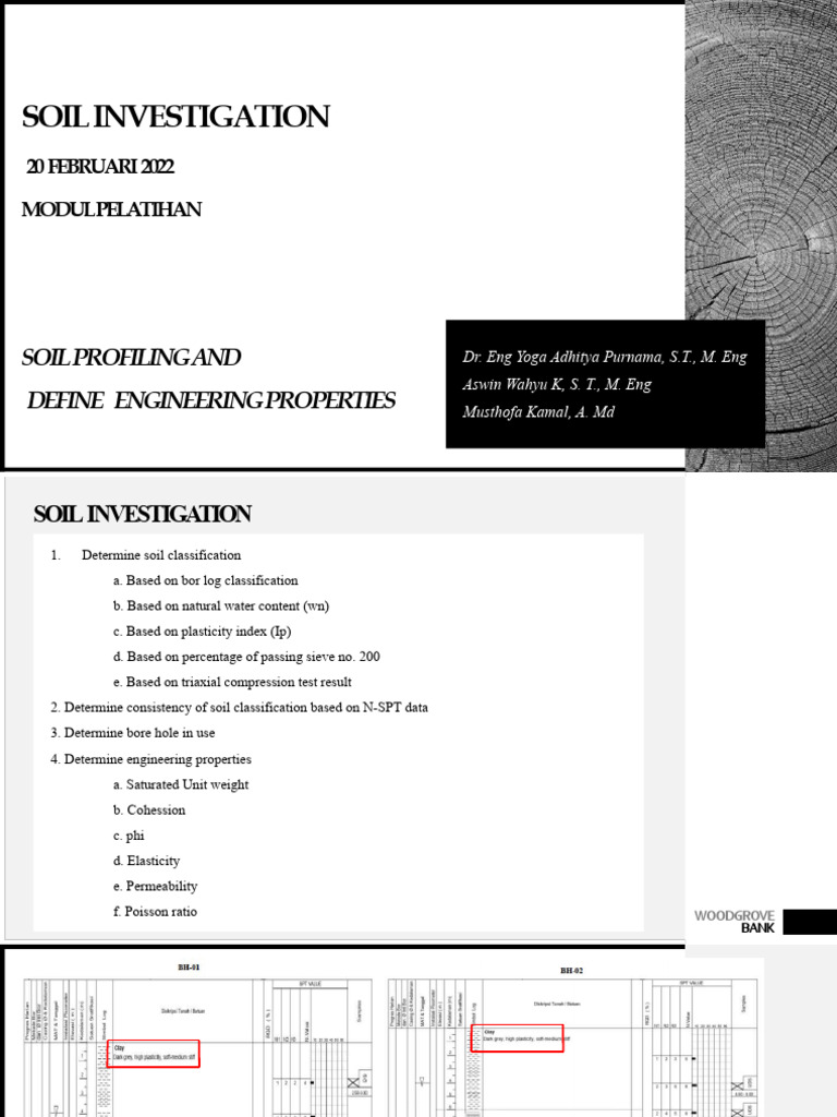 Soil Investigation | PDF