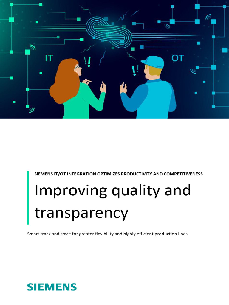Improve Quality and Transparency With IT OT Integration 1716293668 | Download Free PDF ...