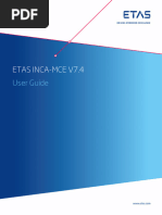 Etas Inca Mce v7.4 User Guide r02 en 202212 | PDF | Installation ...